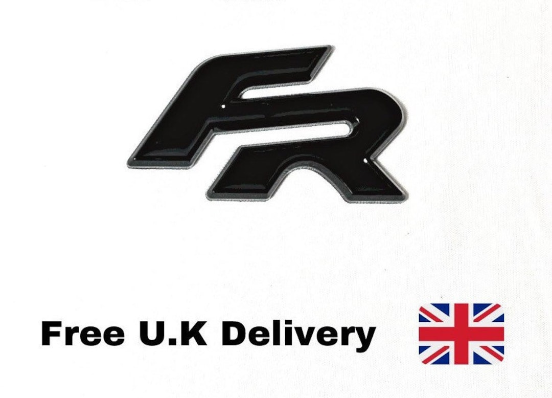 Seat Fr Badge Gloss Black Leon Ibiza Cupra Ateca Boot Fender - Etsy