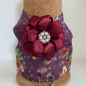 Fall Floral Dog Harness - Etsy