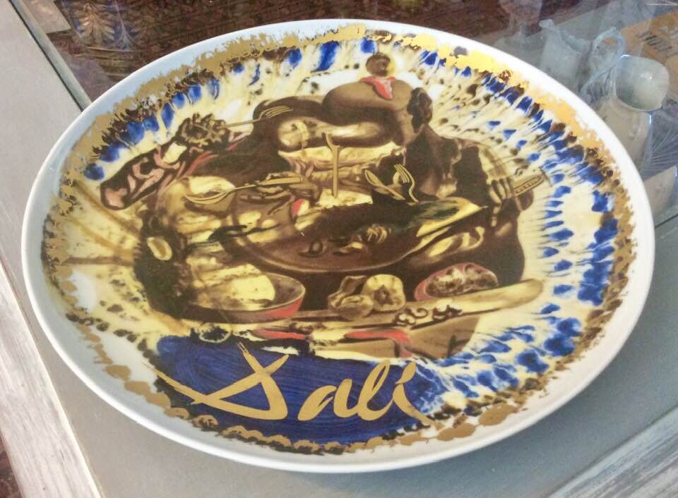 Salvador DALI Gala Collection Plate, Year 1975, Rosenthal Porcelain ...