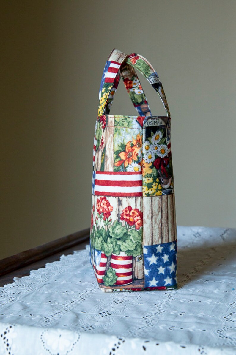 Small Gift Bag With Handles Tote or Loot Bag Handmade - Etsy