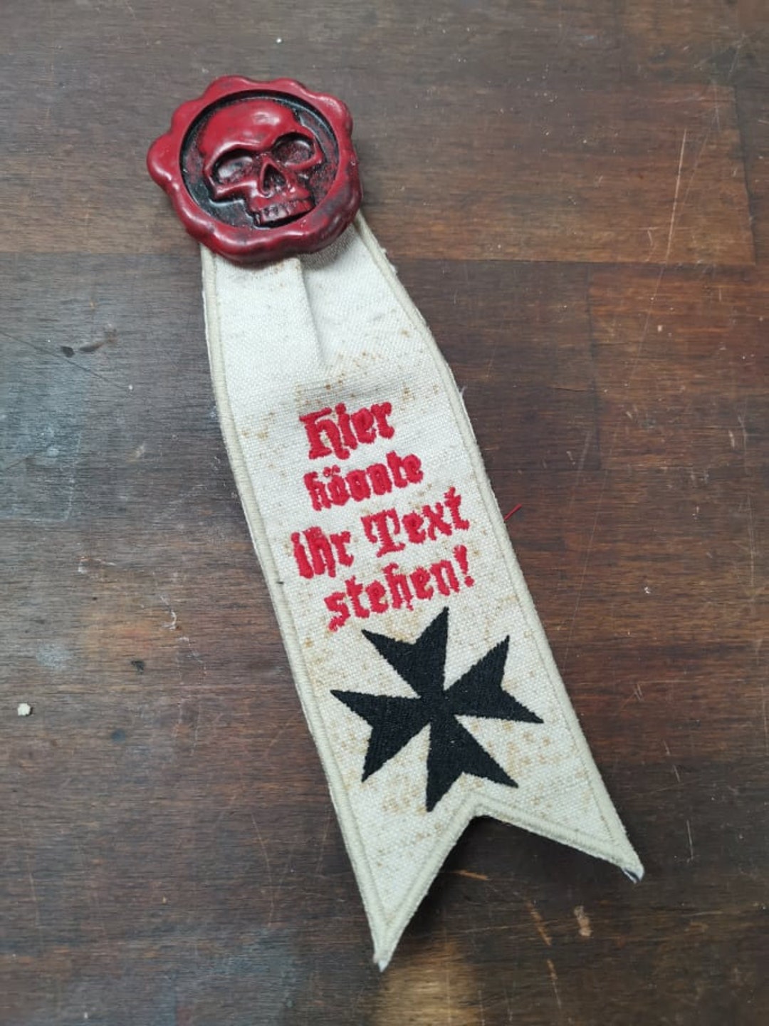 Embroidered Purity Seal With Individual Text - Etsy