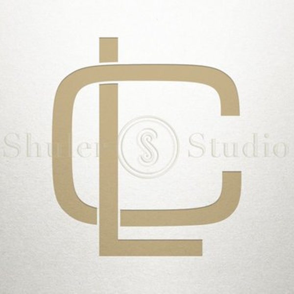 Overlapping Letters - Etsy