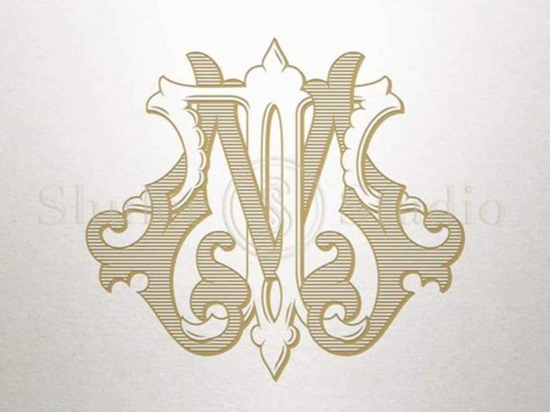 Vintage Interlocking Monogram - MT TM - Interlocking Monogram - Digital ...