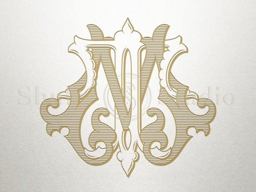 Vintage Interlocking Monogram - MT TM - Interlocking Monogram - Digital ...