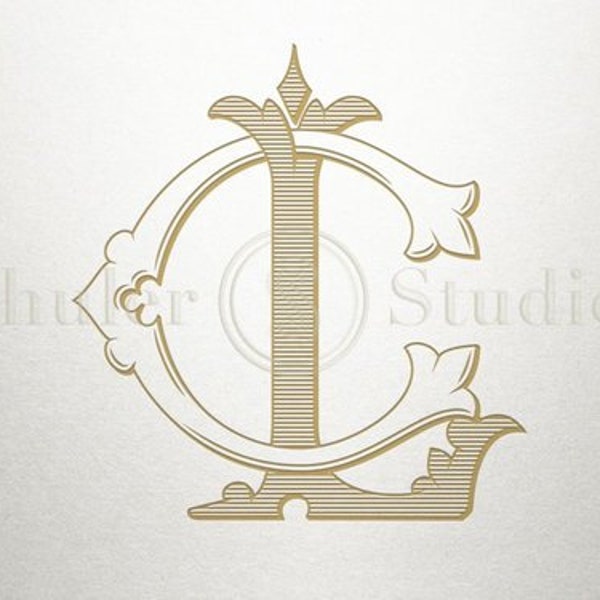 Monogram Lc - Etsy