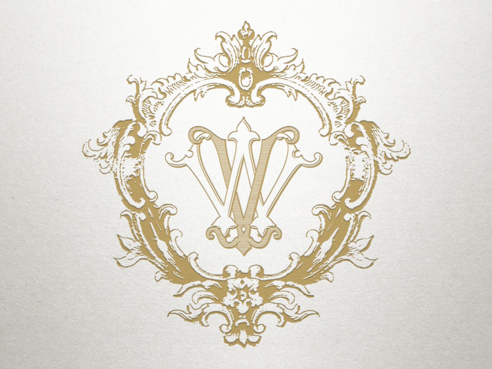 Monogram Crest Design Hampton Crest Monogram Crest Digital - Etsy