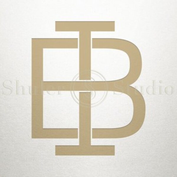 Interlocking Wedding Monogram CC Interlocking Monogram Digital - Etsy