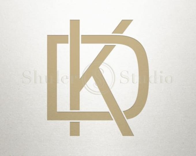 Interlocking Logo Design MP PM Interlocking Logo Digital - Etsy Israel