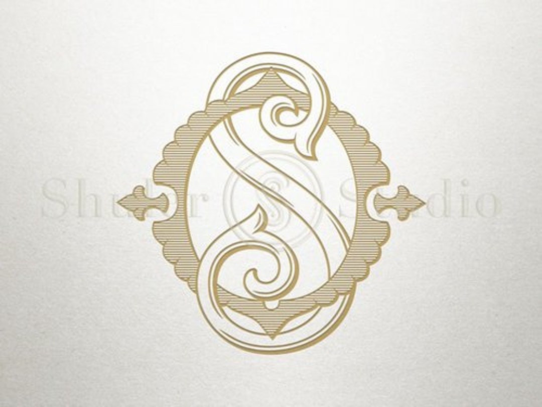 Custom Monogram Design - OS SO- Custom Monogram - Vintage - Etsy
