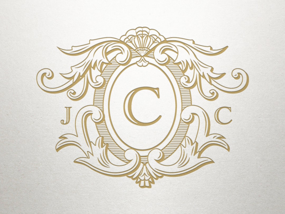 Monogram Crest Design - Highlands Crest - Monogram Crest - Digital - Etsy