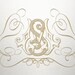 Interlocking Monogram Font DK KD Monogram Font Interlocking - Etsy