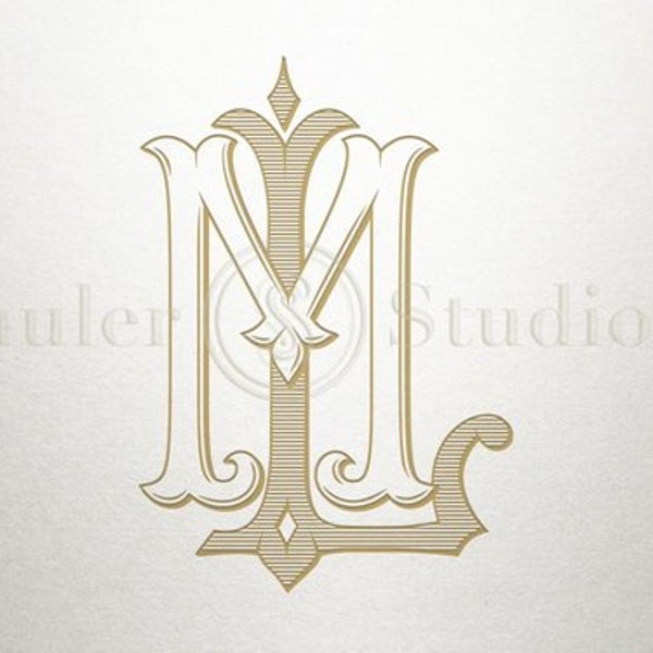 Royal Monogram - Etsy