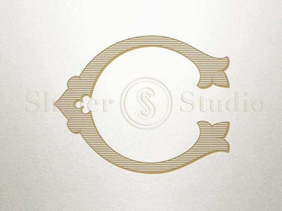 Single Vintage Letter - C - Vintage Letter - Digital - Etsy