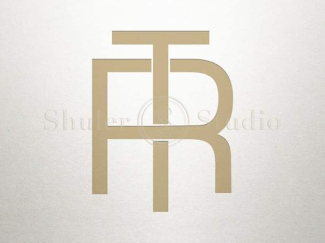 Monogram Logo Design - RT TR - Monogram Logo - Digital - Etsy