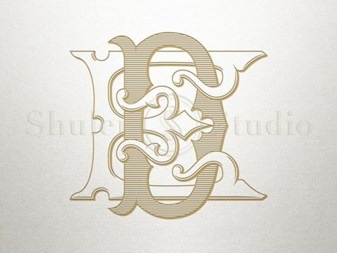 Premade Logo Monogram - DE ED - Premade Logo - Digital - Etsy