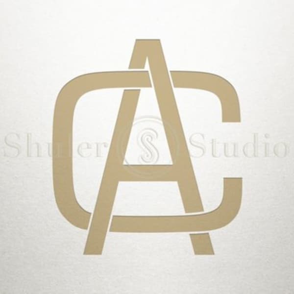 Monogram Ac - Etsy