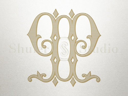 Wedding Logo Design - PP - Wedding Logo - Digital - Etsy