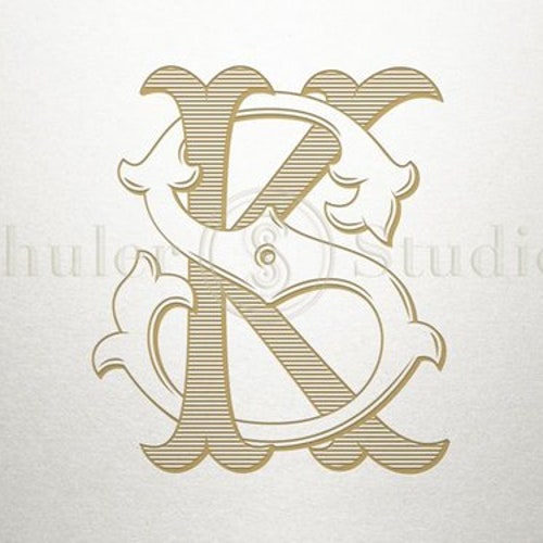 Interlocking Logo Design MP PM Interlocking Logo Digital - Etsy Israel