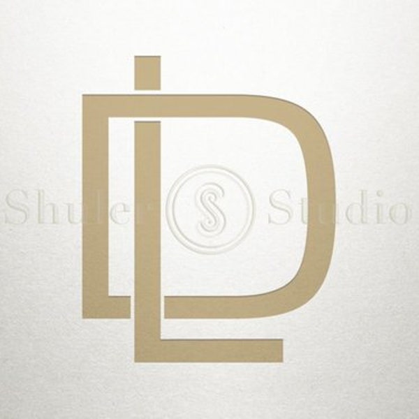 Interlocking Logo Design SY YS Interlocking Logo Digital - Etsy