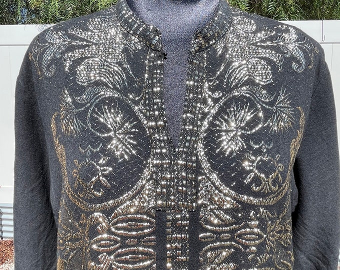 Rare Vintage Mexican Ribbon Embroidered Caftan, Kaftan, Looks Like ...