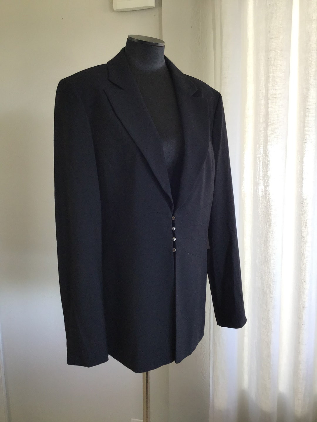 Vintage Y2K 1990s Classiques Entier Black Pant Suit for Women - Etsy