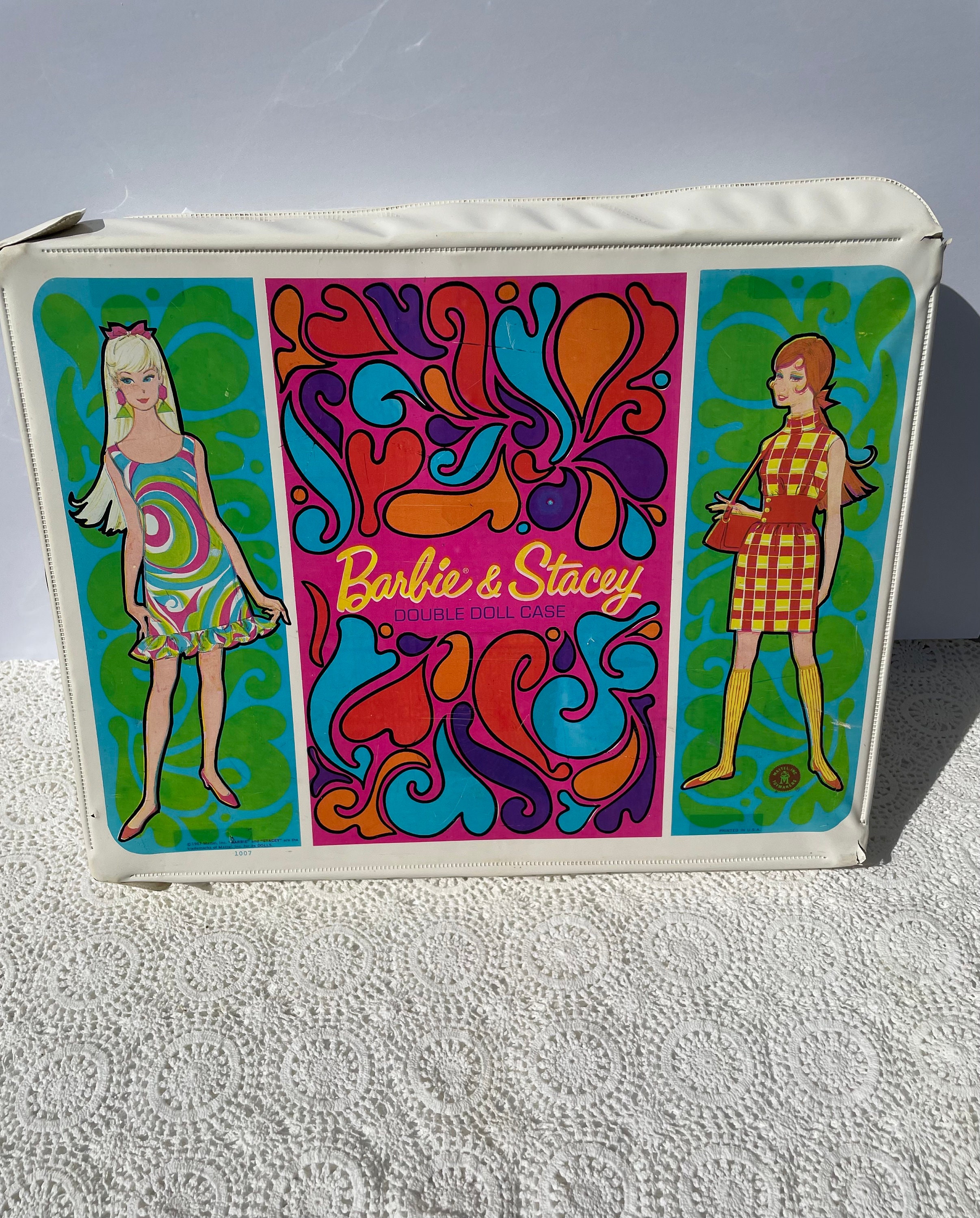 Vintage 1960s Mod Barbie & Stacey Double-doll Storage Case by Mattel - Etsy