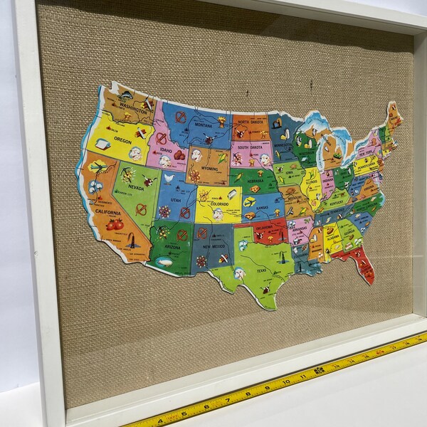 50 States Photo Map - Etsy