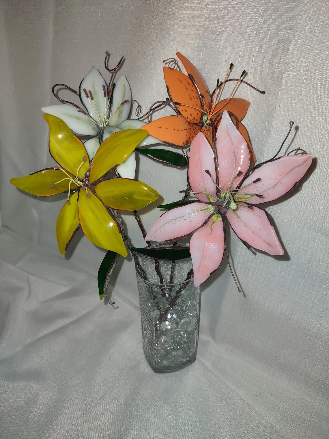 Lily - Multi-dimensional Stained Glass Art - Etsy