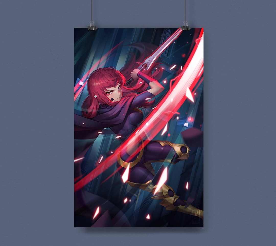 Yunaka Fire Emblem Engage 11x17 Print - Etsy