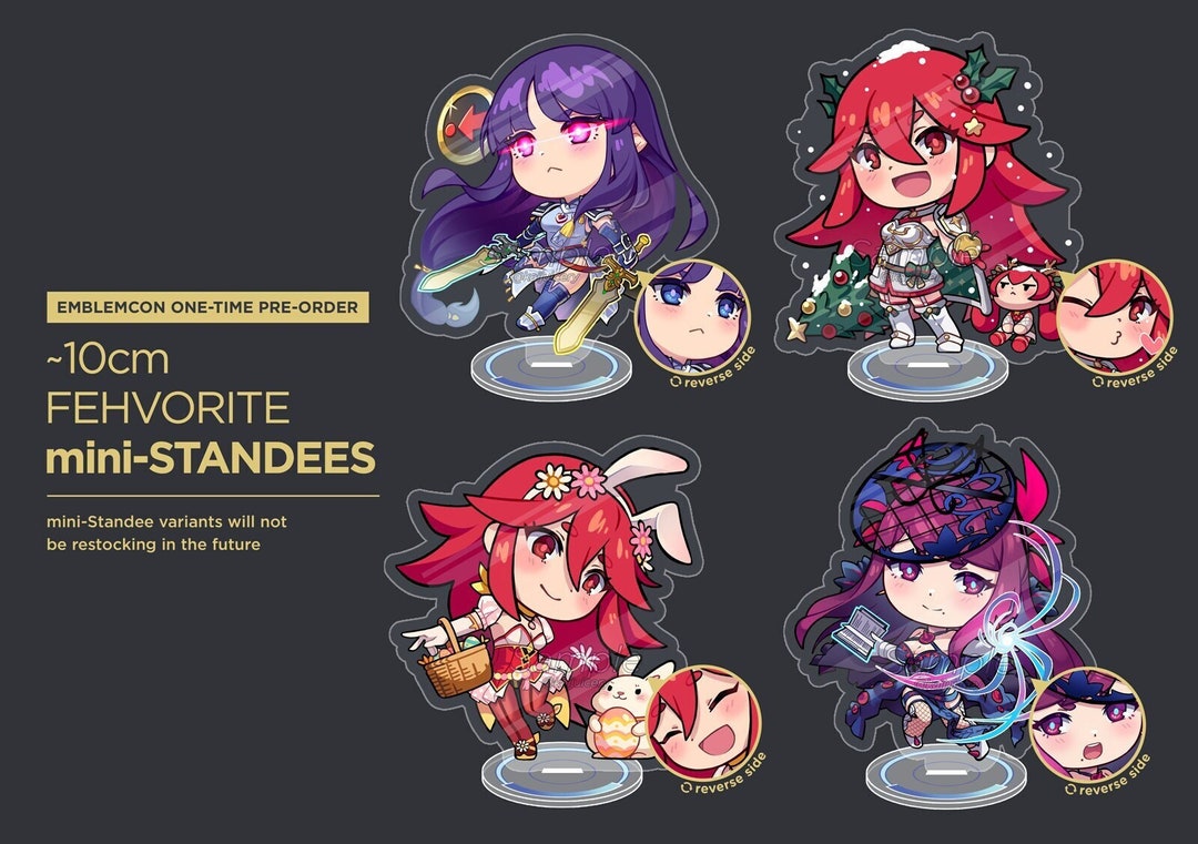 Ivy Altina Cordelia Fire Emblem Mini-stands - Double-sided ~10cm Clear ...