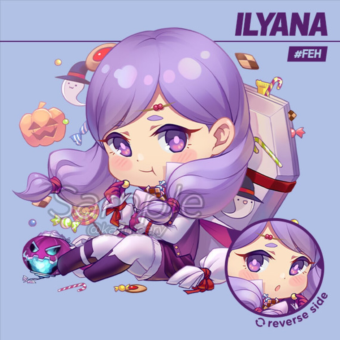 Ilyana Fire Emblem Heroes / 2 Double-sided Clear | Etsy