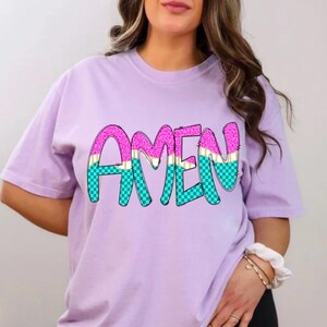 Amen Preppy Retro Png - Etsy