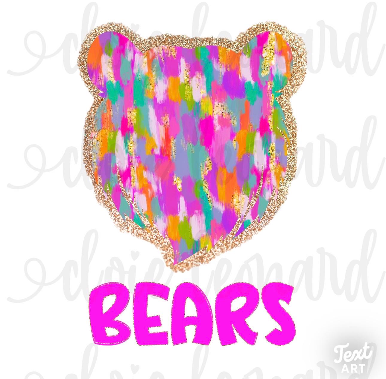 Bears Brush Stroke Png - Etsy