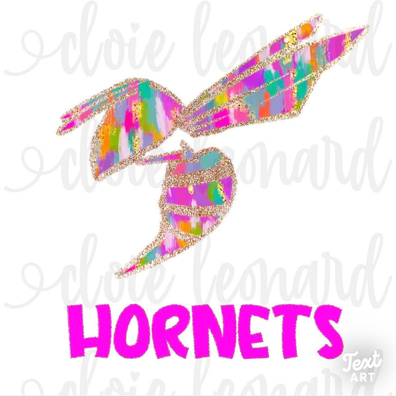 Hornets Brush Stroke Png - Etsy