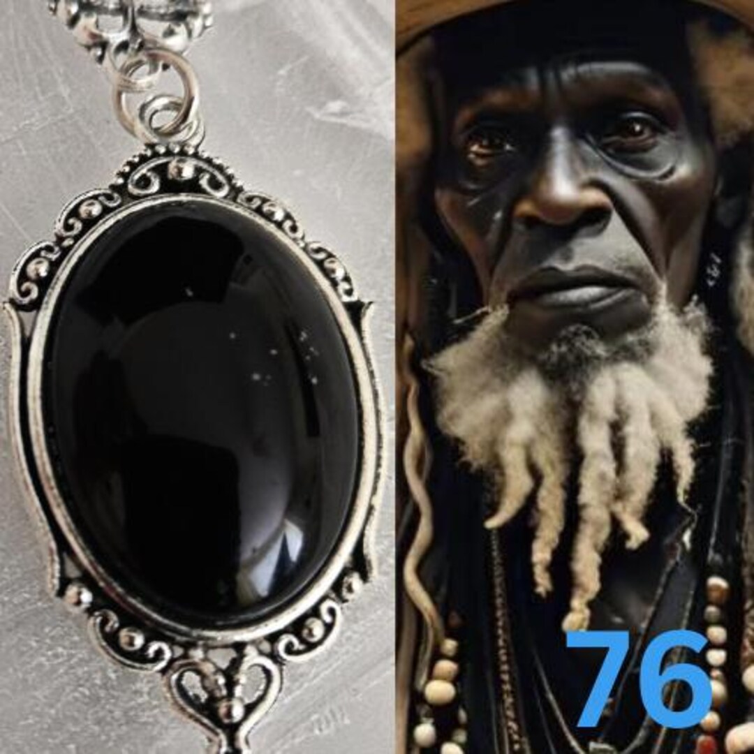 Voodoo Loa, Papa Legba Connection Pendant, Gateway to the Mystical ...