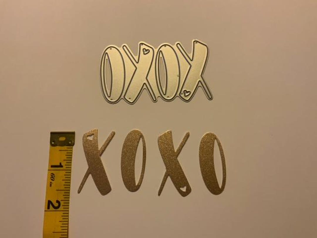 Awesome OXOX Hugs and Kisses Metal Die Non Branded STORE CLOSING - Etsy