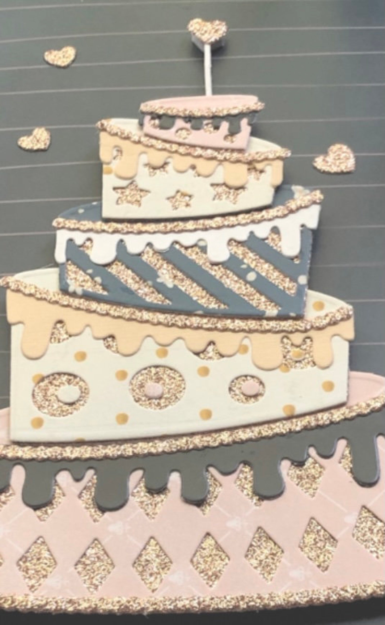 Awesome Topsey Turvey Cake Metal Die Set - Etsy