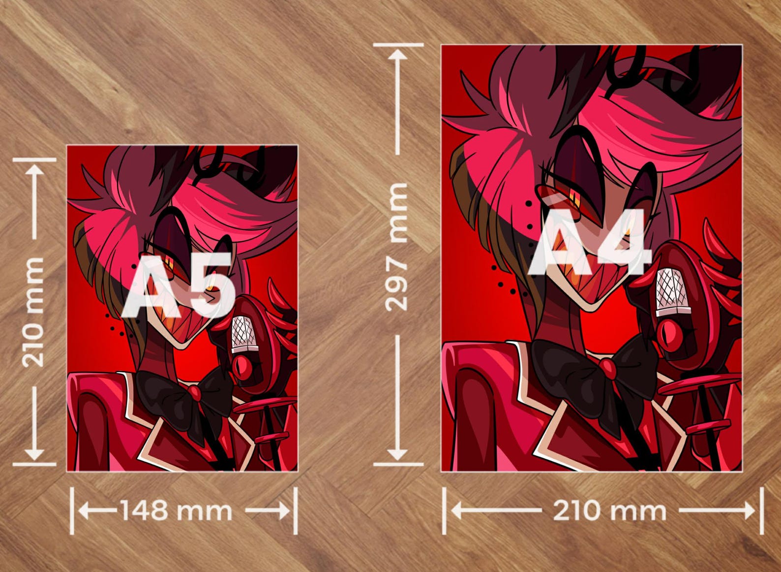 Hazbin Hotel Alastor Print - Etsy