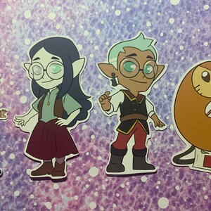 The Owl House Character Stickers - Etsy