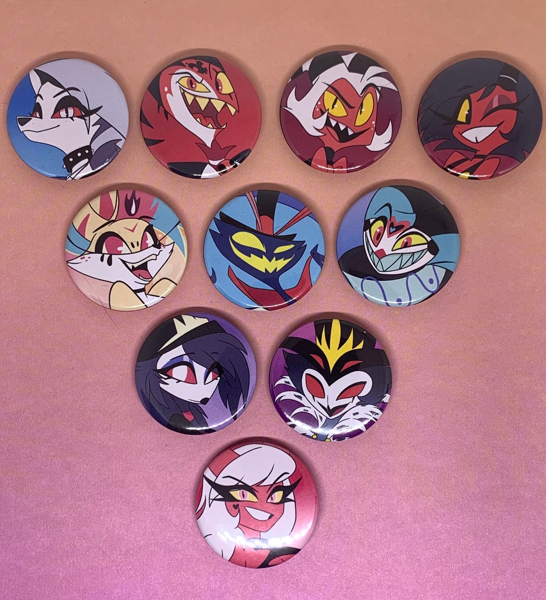 Helluva Boss 37mm Button Badge - Etsy