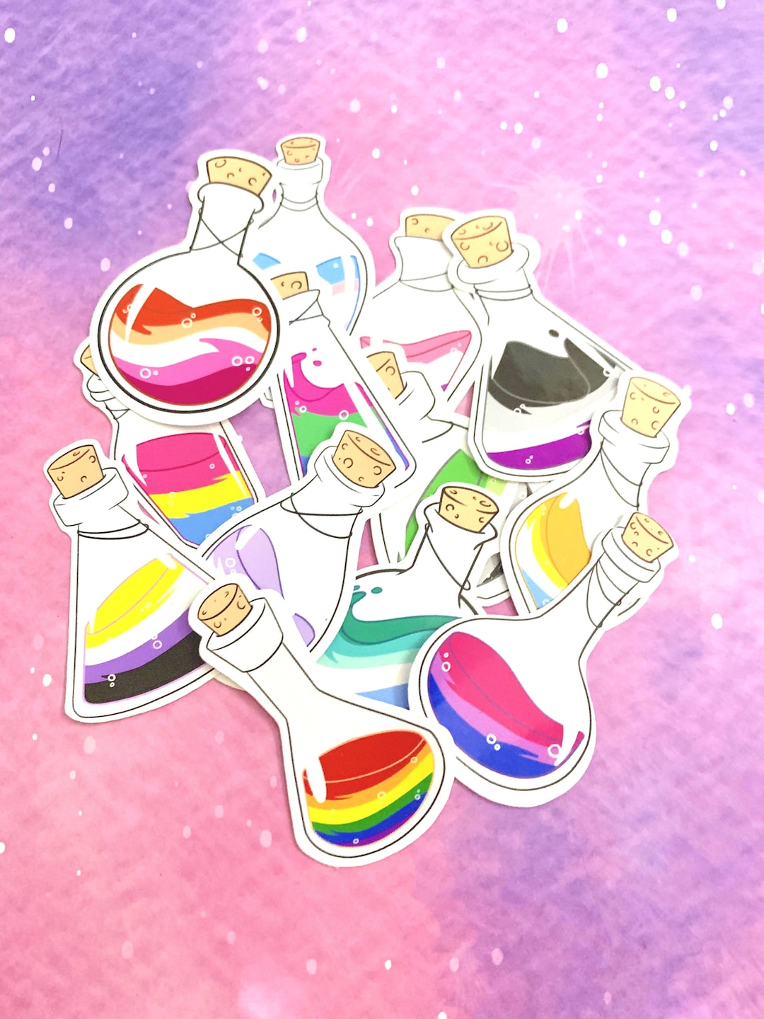 Pride Potion Stickers - Etsy