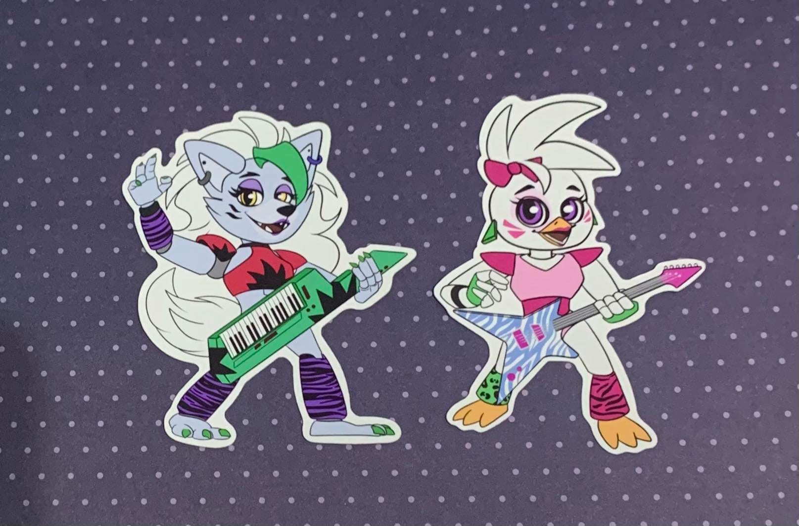 FNAF SB Stickers - Etsy