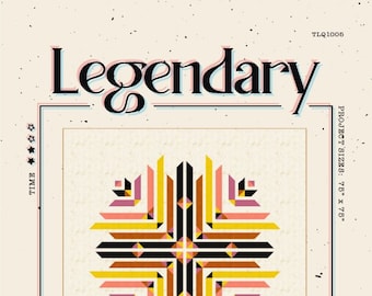 Legendary Quilt Pattern From Elizabeth Hartman - Etsy