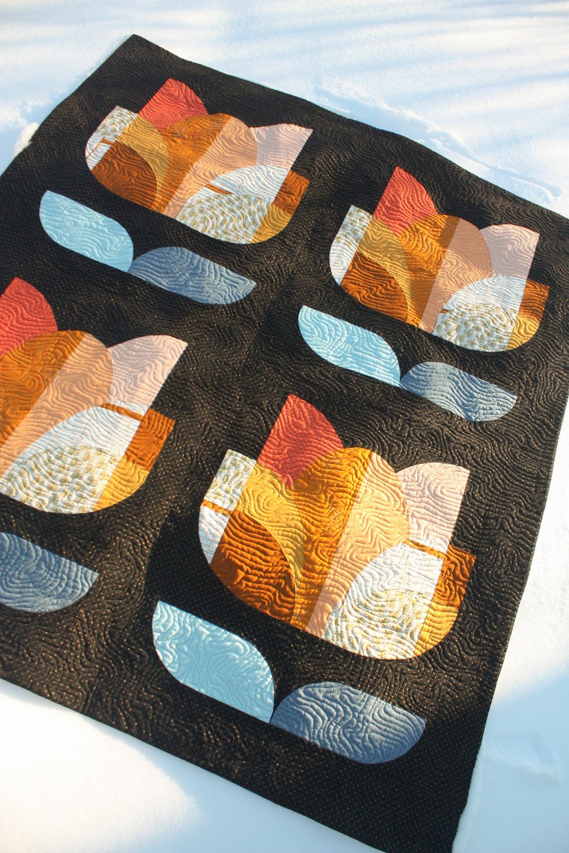 Spring Equinox PDF Quilt Pattern - Etsy