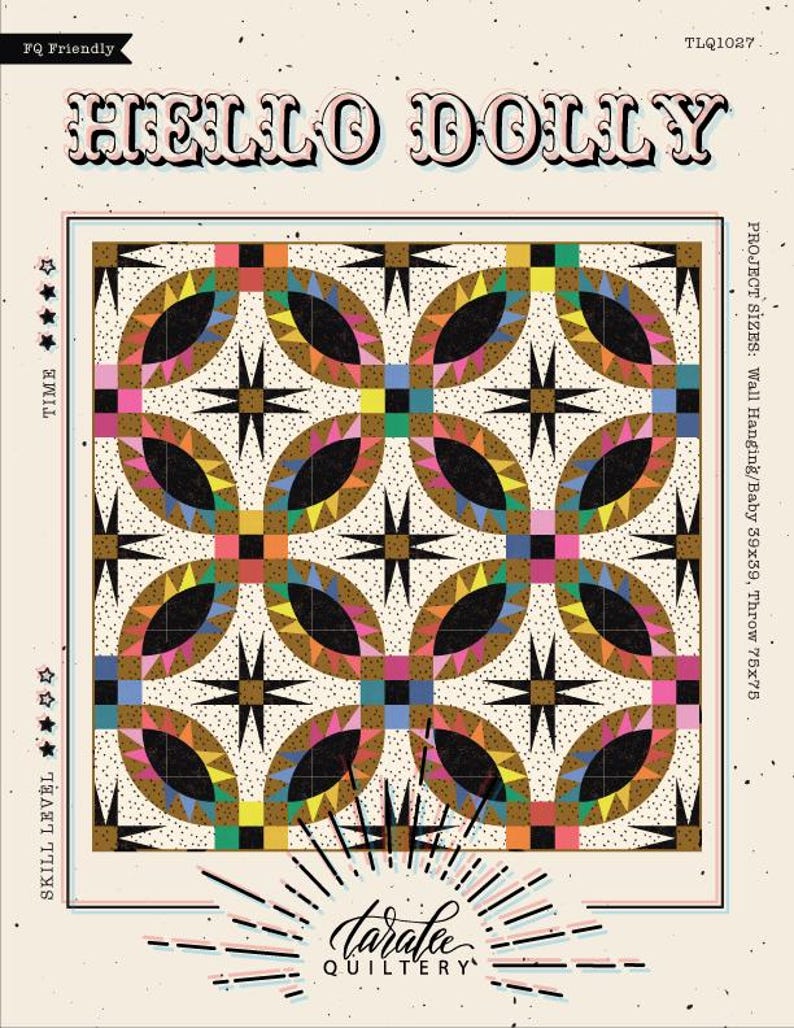 Hello Dolly PDF Quilt Pattern - Etsy