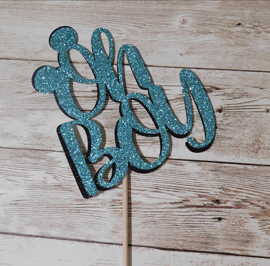 Oh Boy Cake Topper | Baby Shower Cake Topper | Disney Baby Shower - Etsy