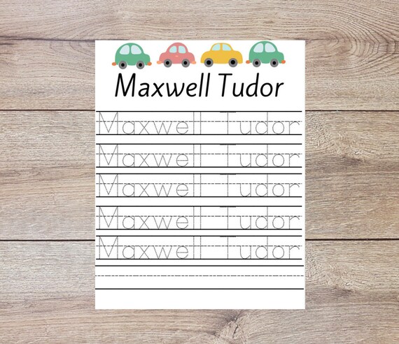 Printable Handwriting Name Worksheets Tracing Name Worksheets 2025