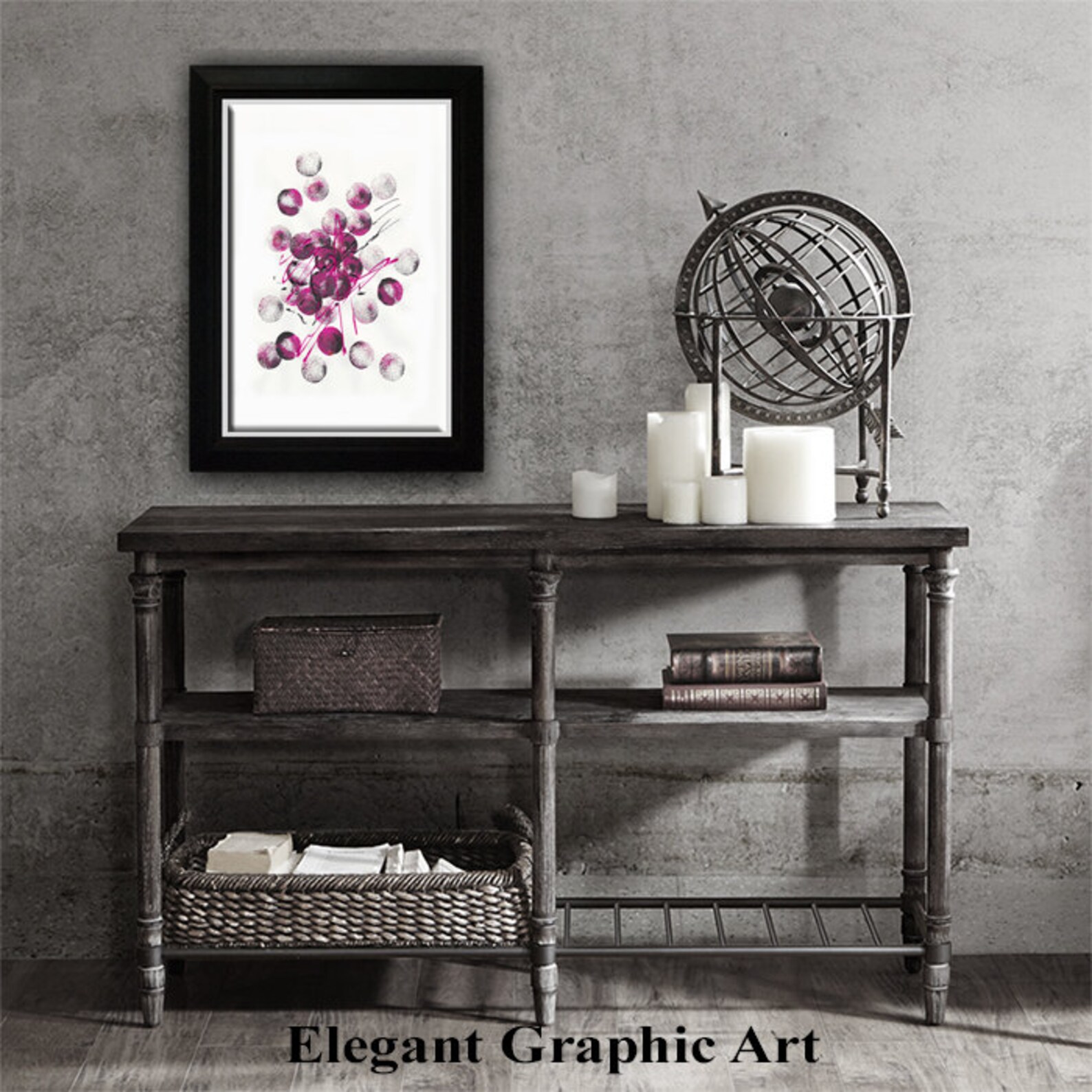 Purple Prints, Scrapbook Paper, Digital Downloads, Abstract Prints ...