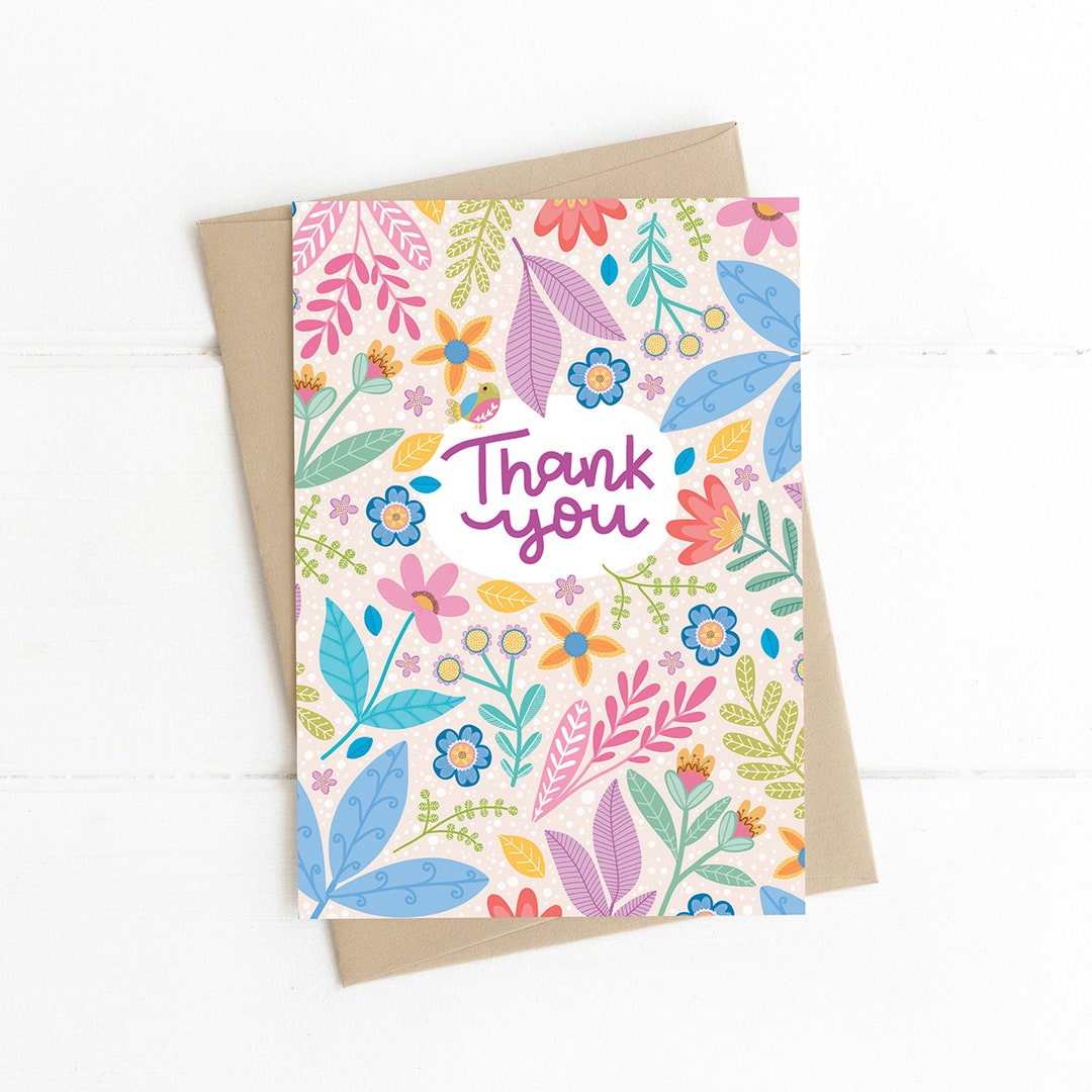 Thank You Card, Proud of You Card, Birthday Card, Graduation Card ...
