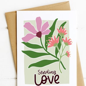 Sending Love Card, Sympathy Card, Just Because Card, Break up Card ...